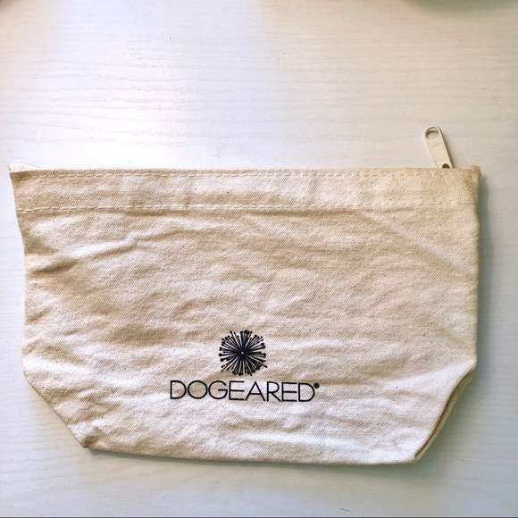 Dogeared | Bags | Dogeared Beauty Is Everywhere Canvas Makeup Pouch ...